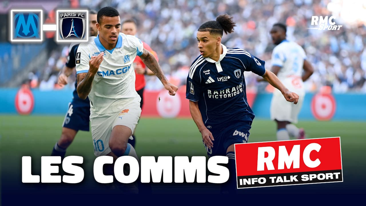 OM 5-2 Paris FC : Avec un doublé d'Aubameyang, Marseille retrouve la victoire... les comms' RMC