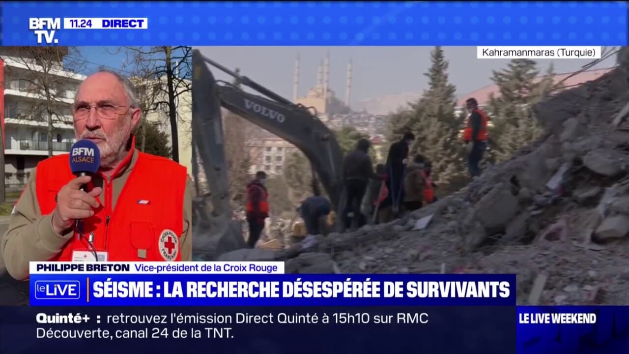 Séisme en Turquie: "Le premier problème c'est de rétablir le plus vite ...