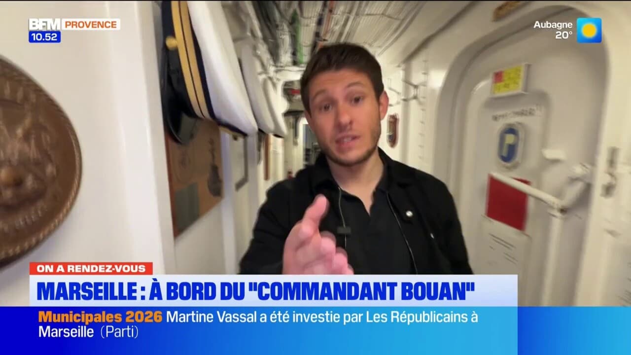 Marseille : découvrez le navire militaire "Commandant Bouan" ouvert ce ...