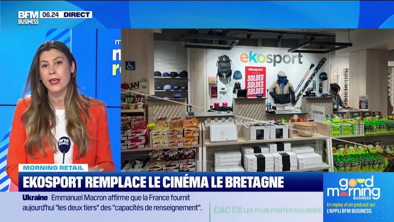 Morning Retail : Ekosport remplace le cinéma Le Bretagne, par Eva ...