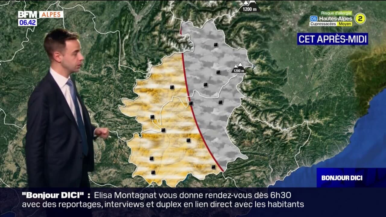 Météo Alpes du Sud: un ciel partagé entre nuages et éclaircies ce ...
