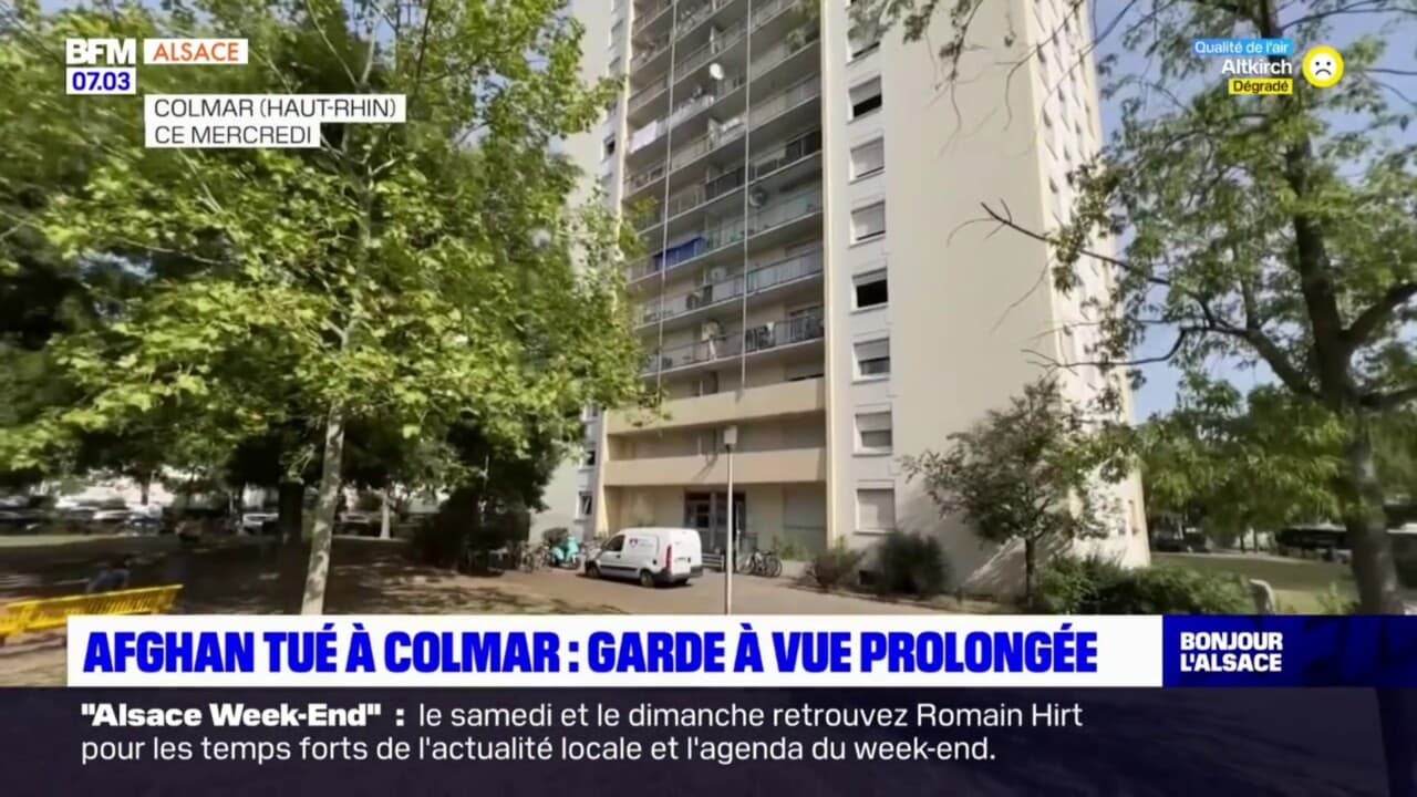 Afghan Tué à Colmar Garde à Vue Prolongée Pour Le Tueur Présumé