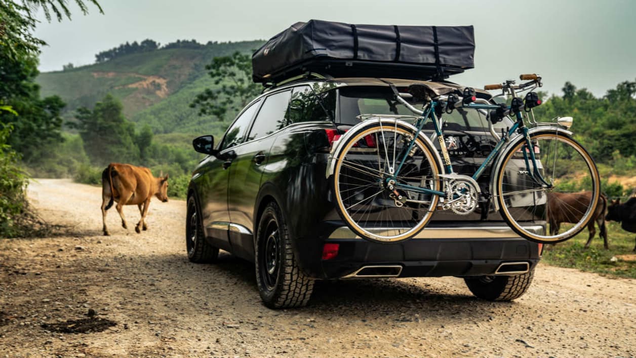 Ce Peugeot 3008 est un tout-terrain, paré pour l'aventure