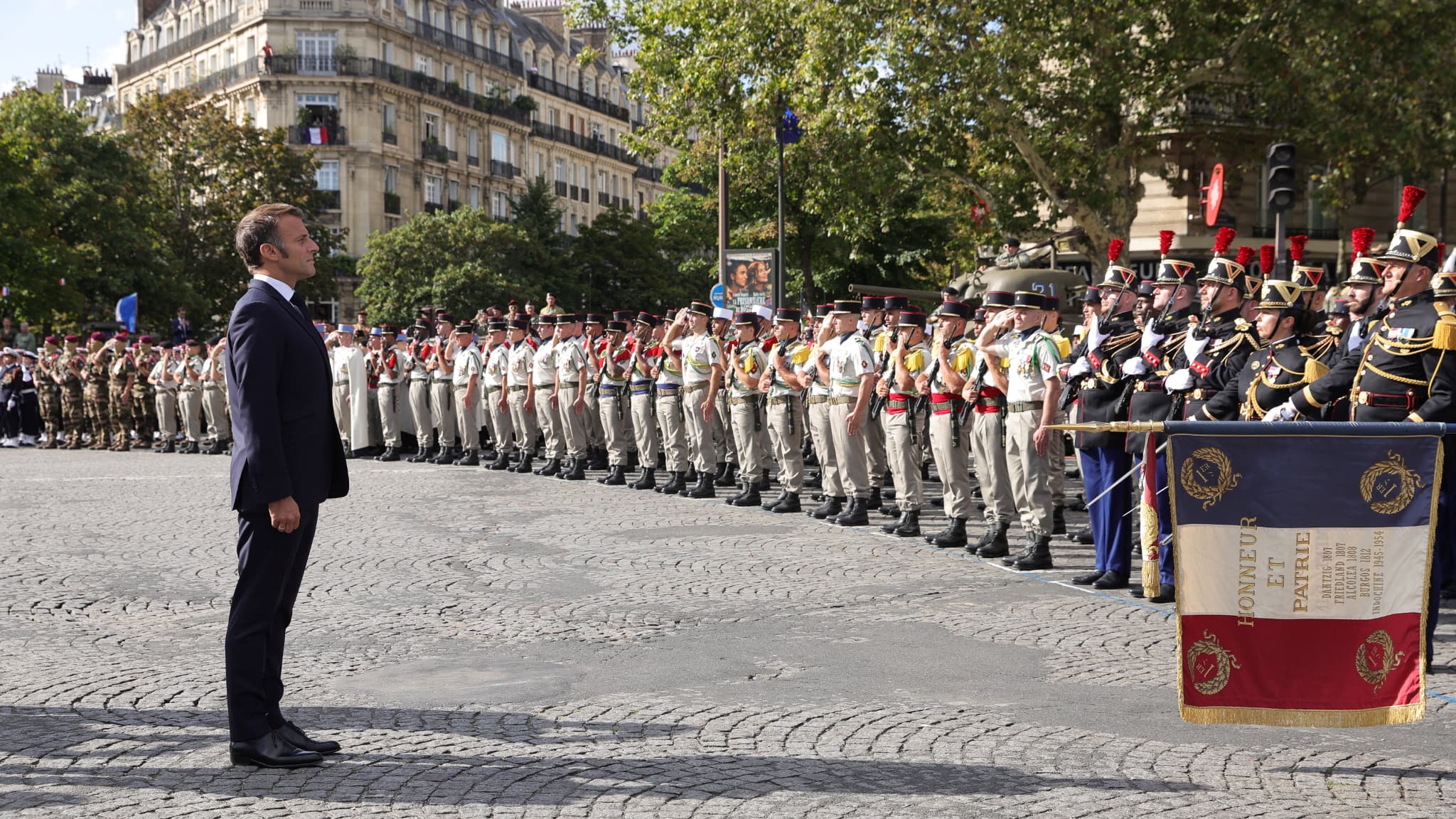 80 ans de la Libération de Paris: Emmanuel Macron rappelle le "combat ...