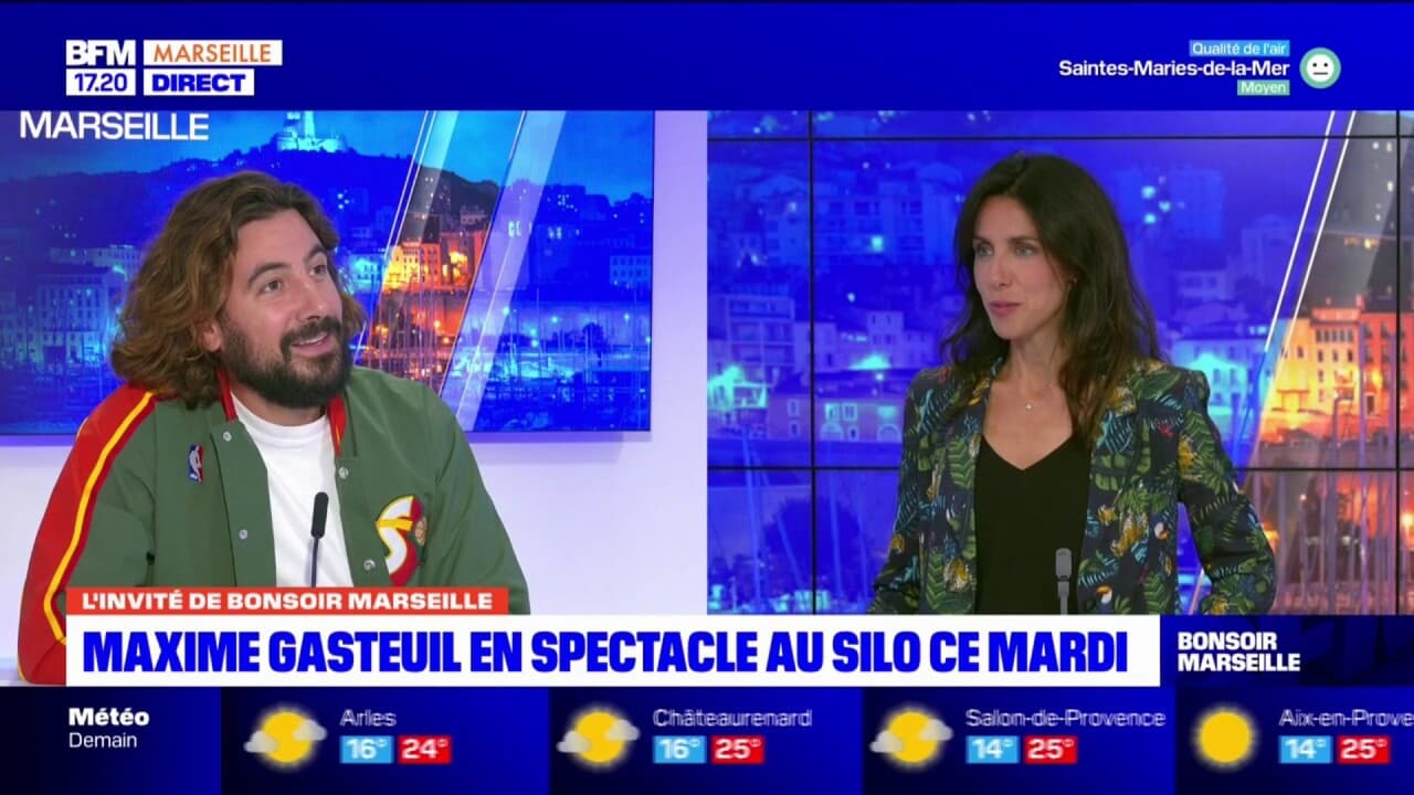 Marseille: comment l'humoriste Maxime Gasteuil se prépare à jouer dans ...