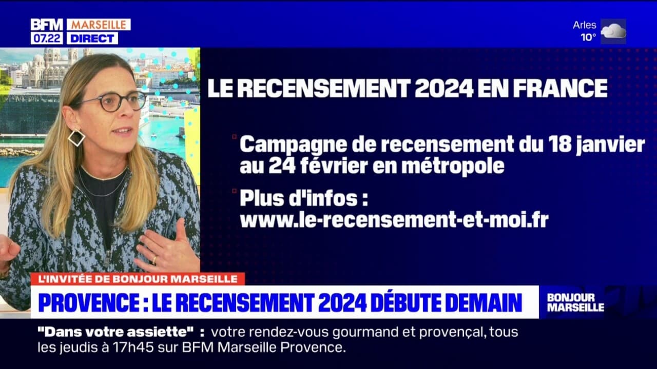 Provence: le recensement de la population commence jeudi