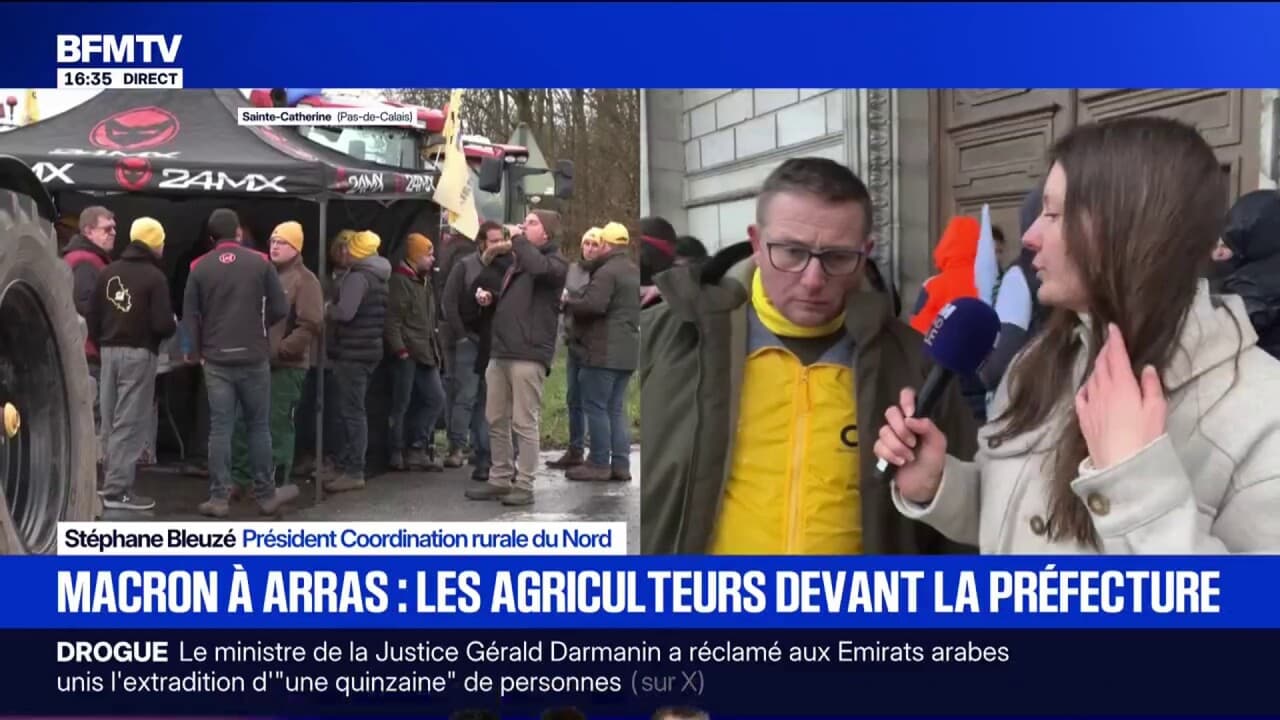 Agriculteurs mobilisés dans le Nord: “Chaque délégation va être reçue ...