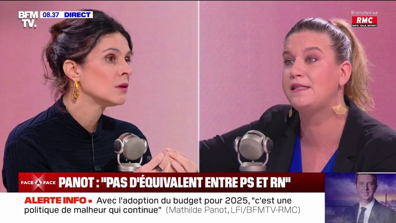 Mathilde Panot (LFI): "Je ferai des excuses à Olivier Faure lorsqu'il ...