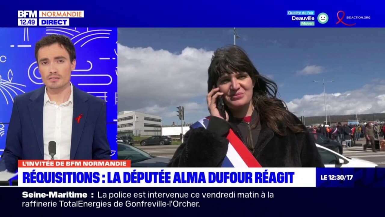 Retraites: les raffineurs grévistes de Gonfreville soutenus par la ...