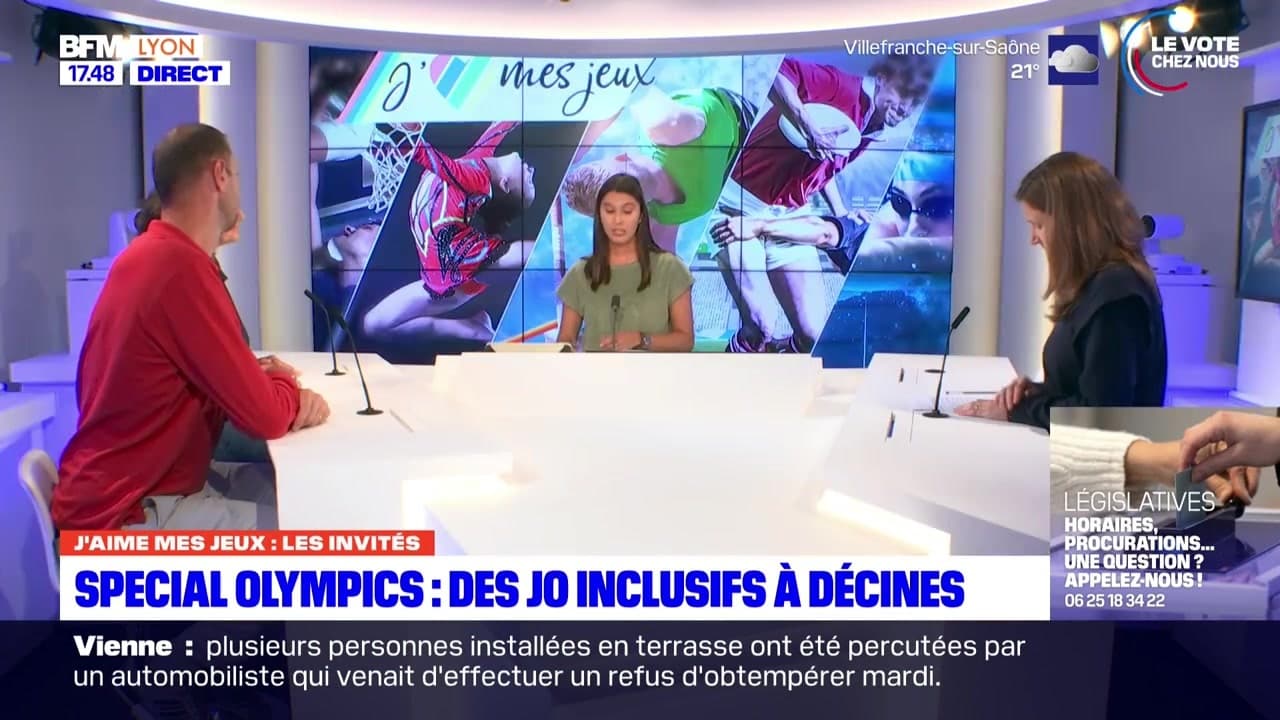 J'aime mes jeux du mercredi 3 juillet - Spécial Olympics : des JO inclusifs à Décines