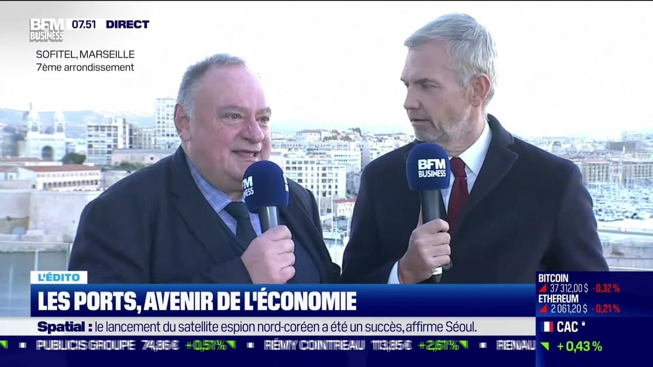 Jean-Marc Daniel : Les ports, avenir de l'économie - 23/11