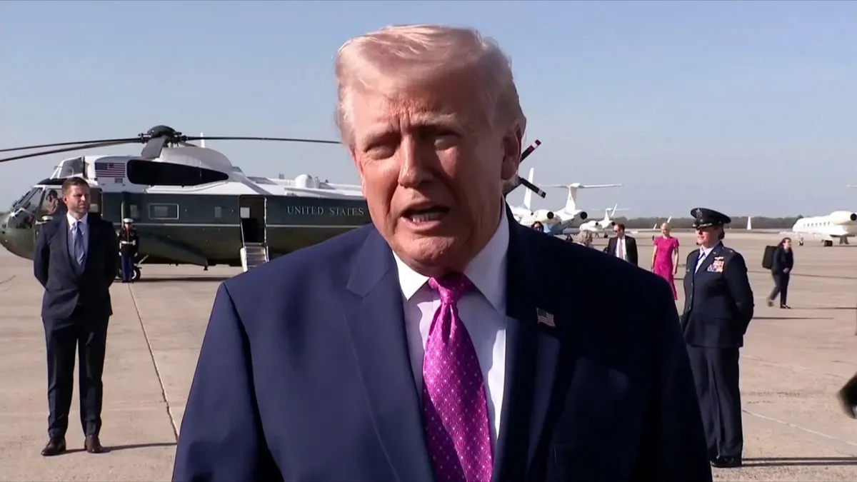 Donald Trump annonce que l'armée américaine va "bloquer tous les ...