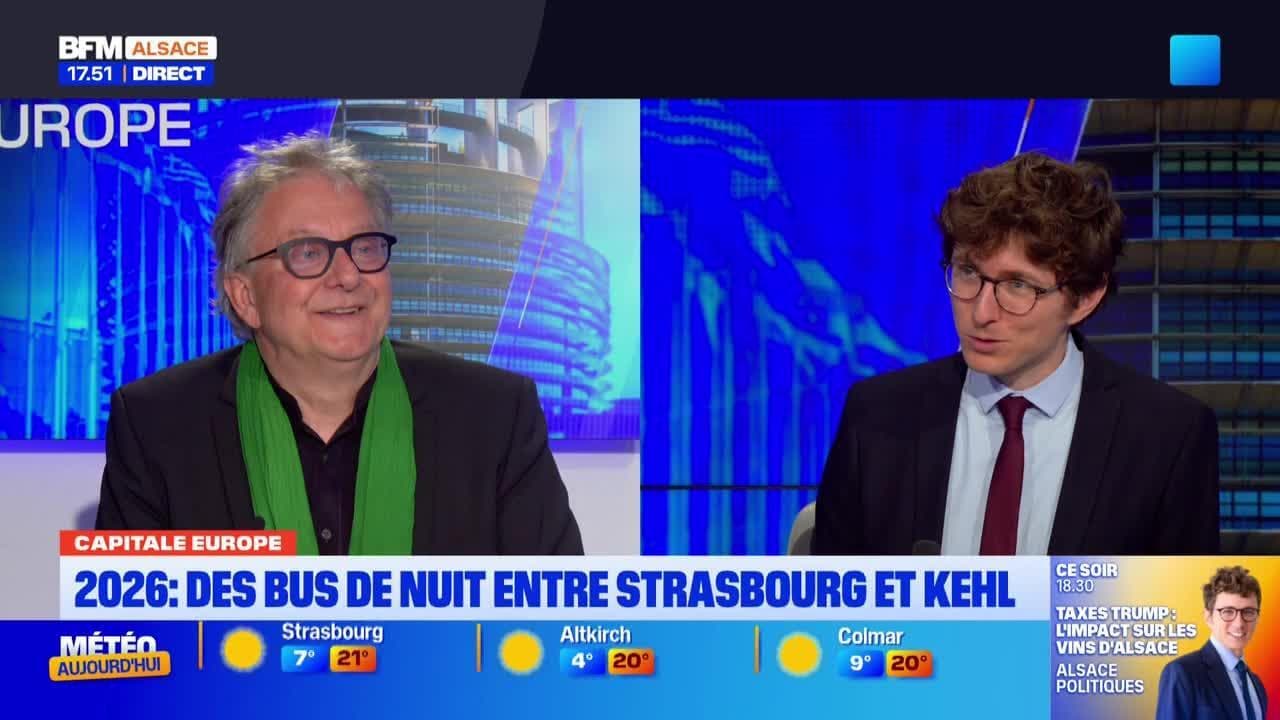 Capitale Europe du jeudi 3 avril - 2026 : des bus de nuit entre ...