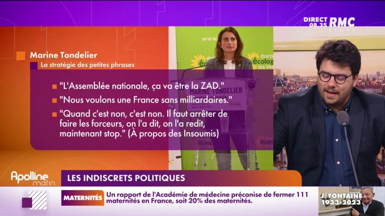 Marine Tondelier fait oublier Sandrine Rousseau