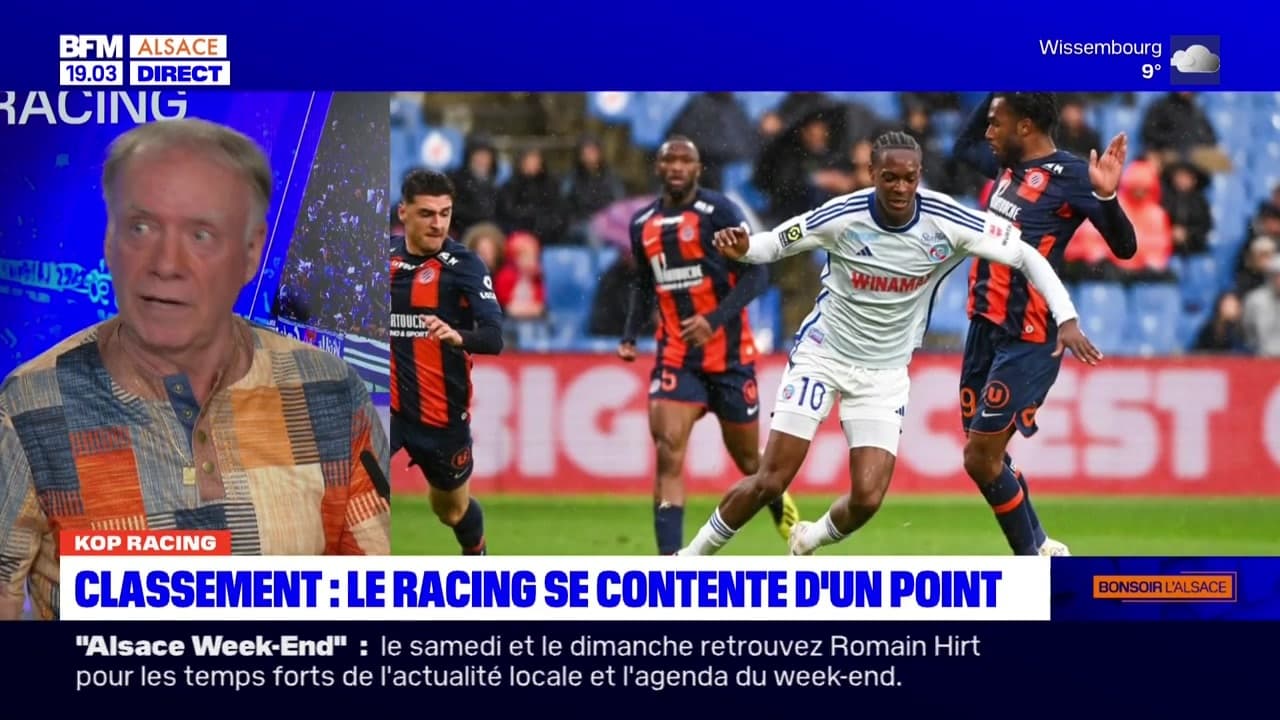 Kop Racing du Lundi 4 mars - Classement : le Racing se contente d'un point