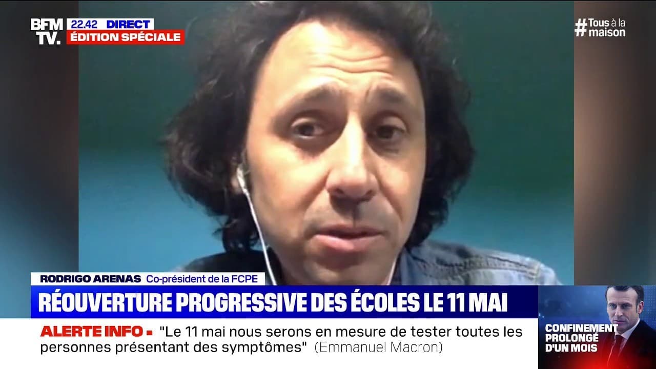 Rodrigo Arenas (FCPE): "La reprise de l'école ne sera pas faite pour ...