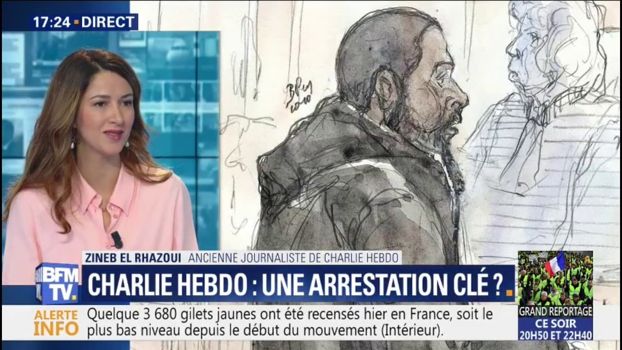 Zineb El Rhazoui, ancienne journaliste de Charlie Hebdo: l'arrestation ...