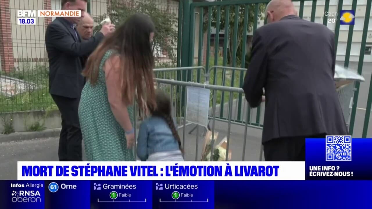 Livarot: un hommage a été rendu à Stéphane Vitel, devant son ancien ...
