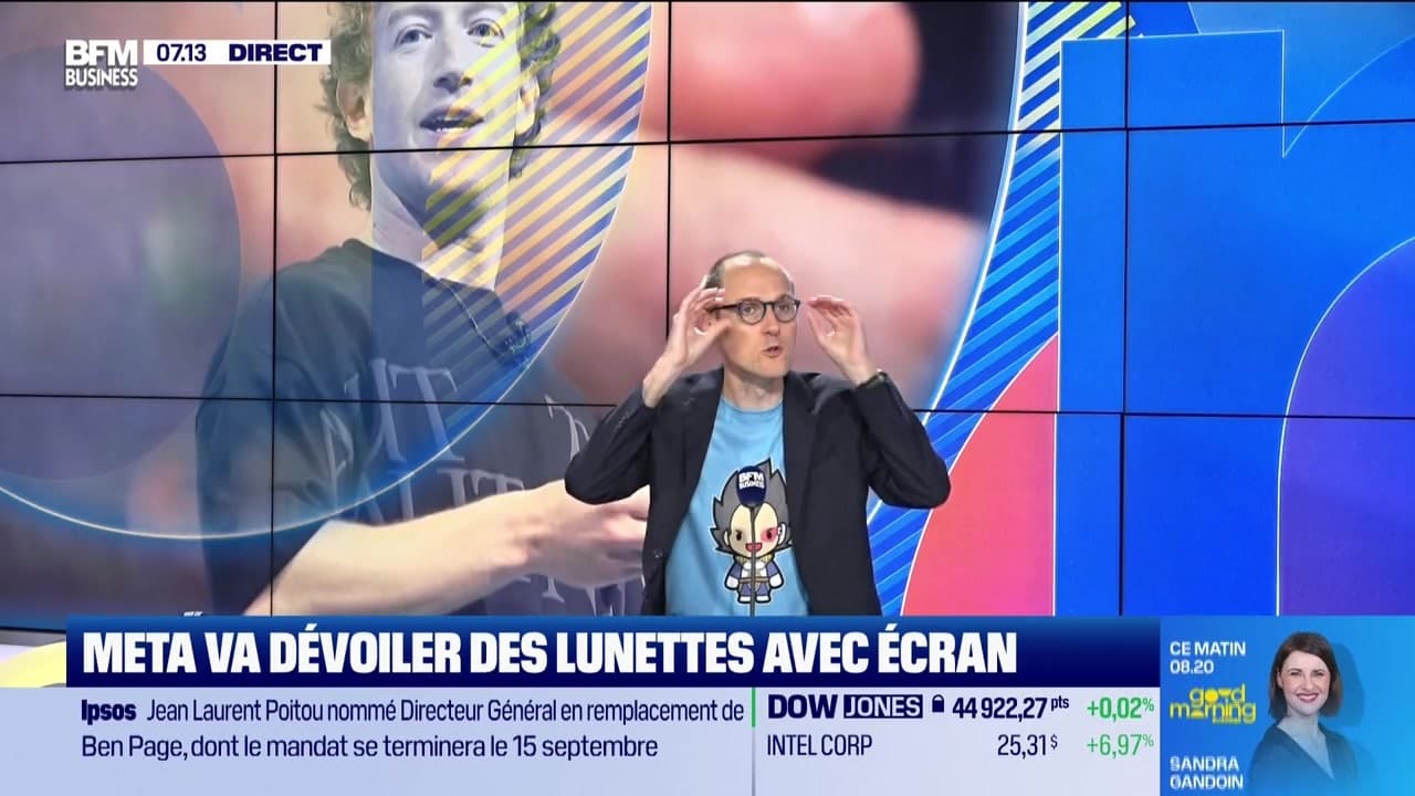 Culture IA : Meta va dévoiler des lunettes avec écran, par Anthony ...