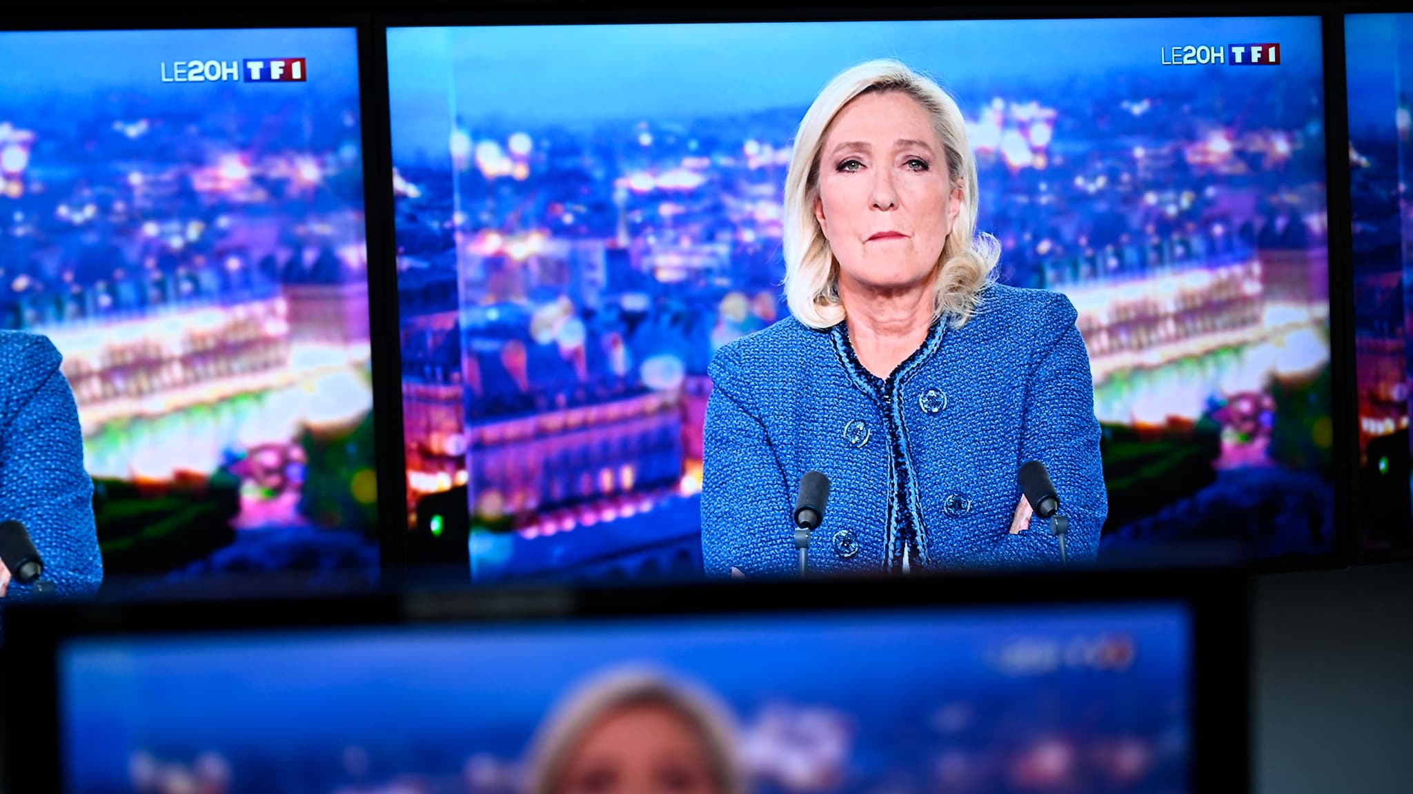 Sur TF1, Marine Le Pen évoque un "chemin" pour 2027 et n'envisage pas ...