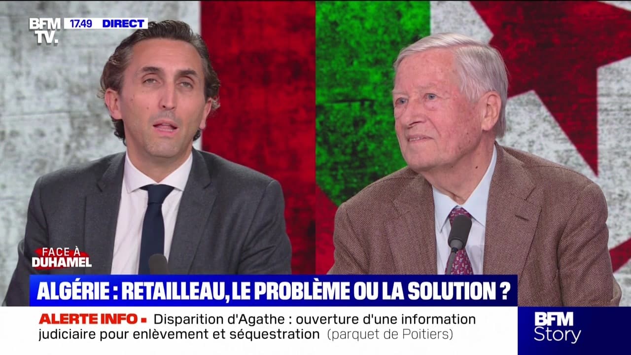 Face à Duhamel : Julien Aubert - Algérie : Retailleau, le problème ou ...