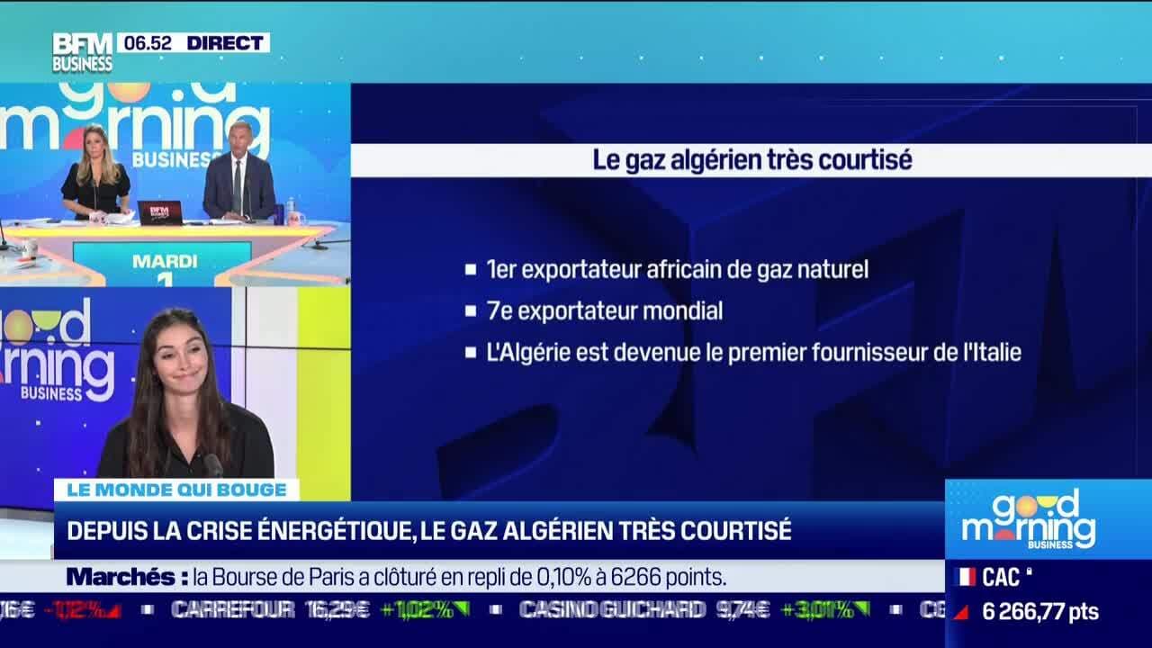 Laura Cambaud : Depuis la crise énergétique, le gaz algérien très ...