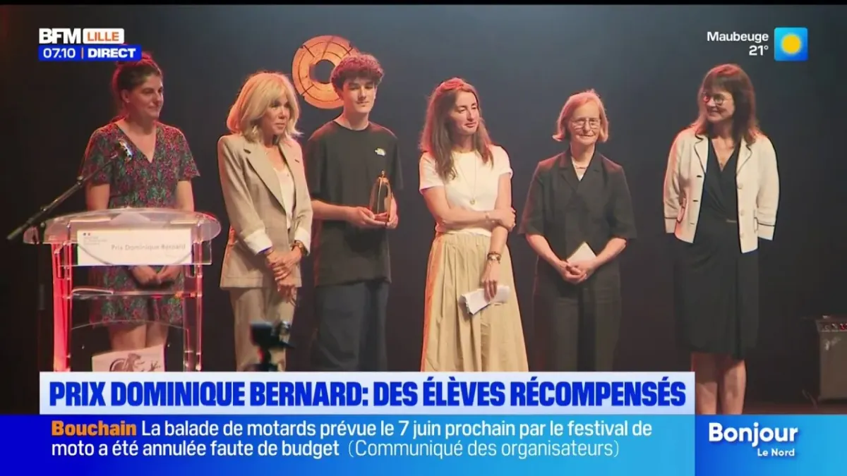 La deuxième édition du Prix Dominique Bernard a eu lieu en présence de ...
