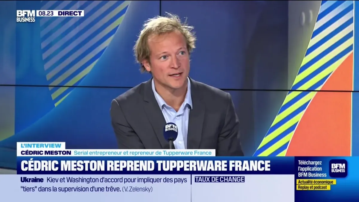 Cédric Meston (Tupperware France) : Tupperware France vise 100M€ de ...