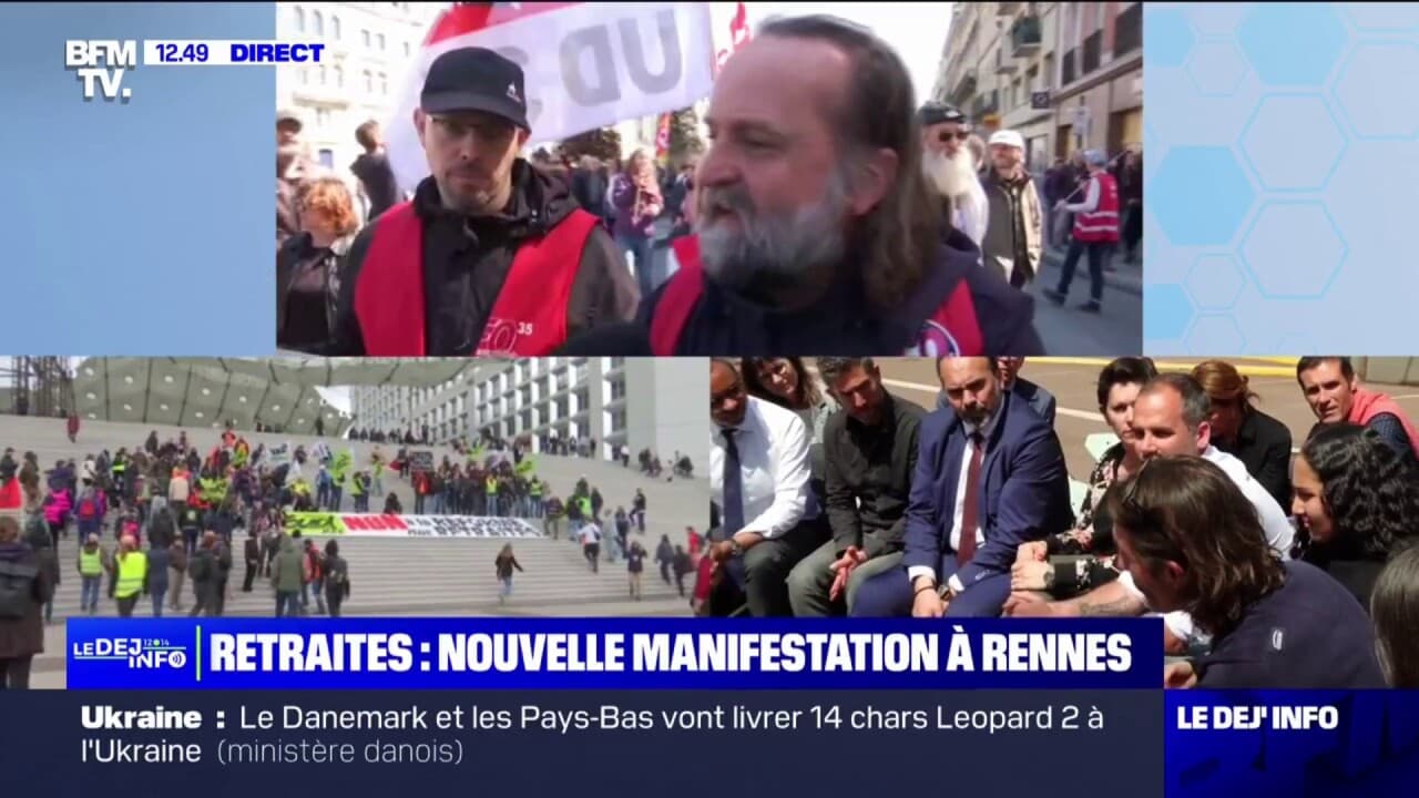 Retraites: plusieurs milliers de personnes défilent dans la rue à ...