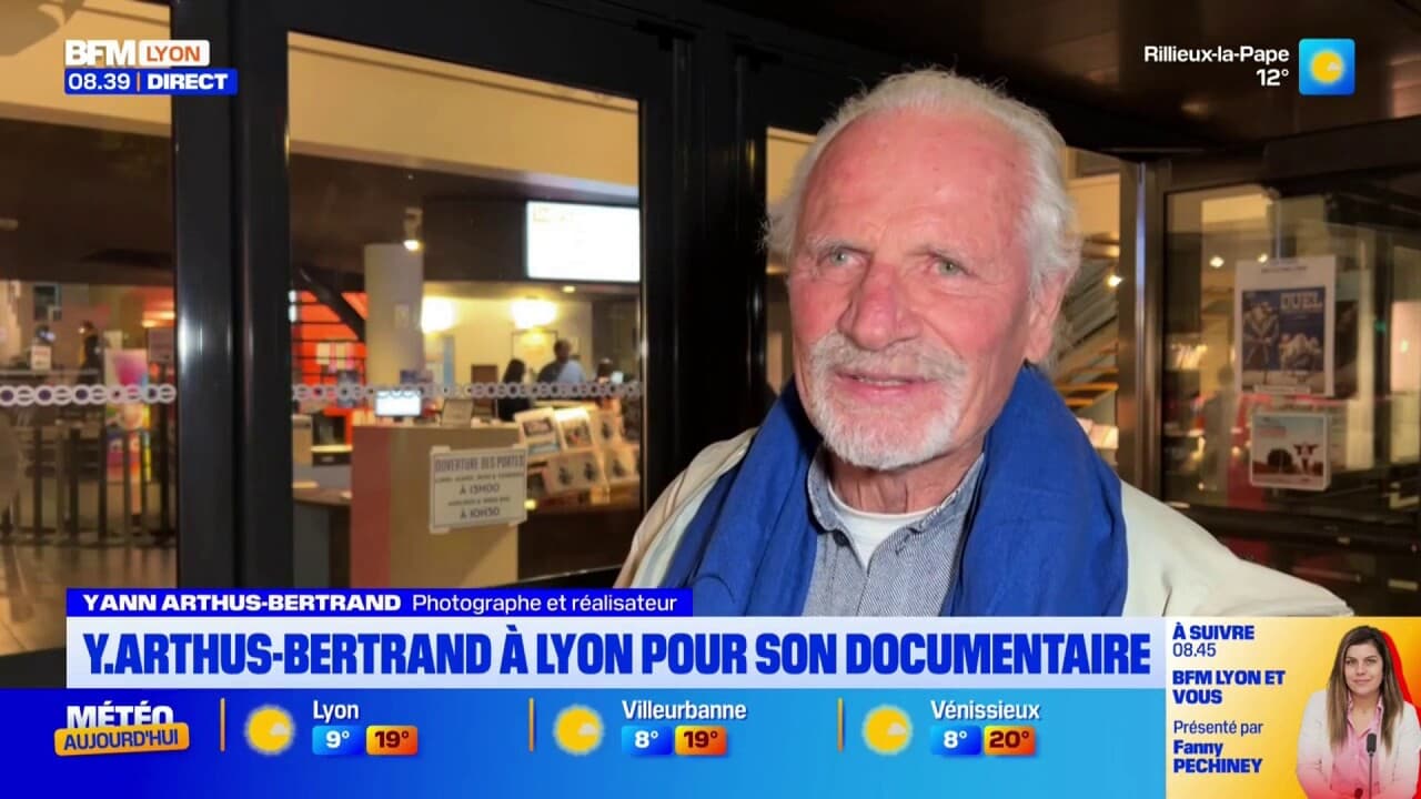 Yann Arthus-Bertrand à Lyon lundi soir pour son documentaire