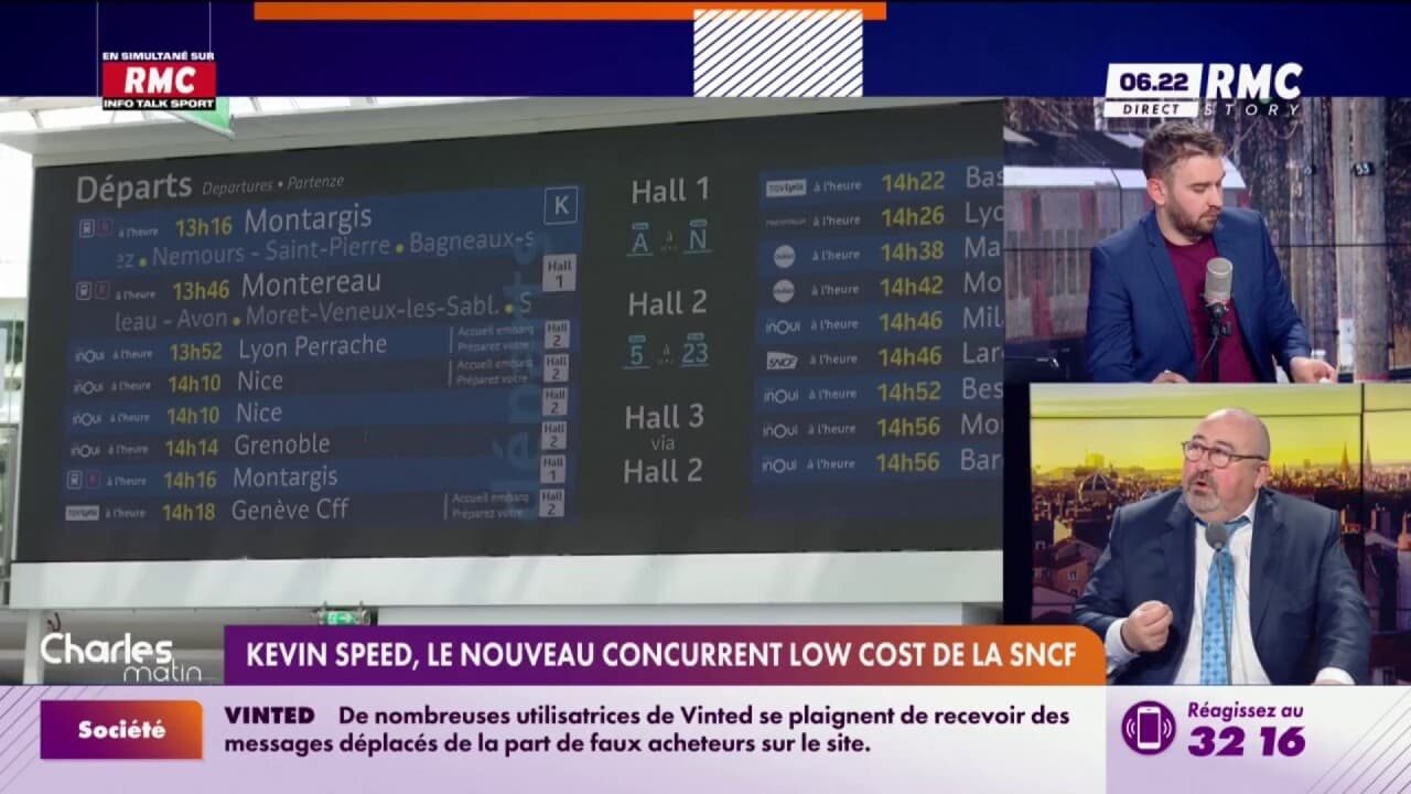 ManuConso - Kevin Speed, le nouveau concurrent low cost de la SNCF