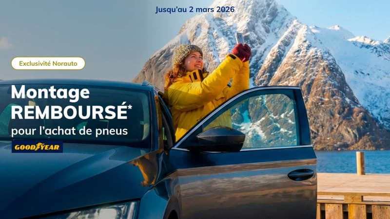 Norauto fait très fort avec cette offre spéciale sur les pneus Goodyear ...