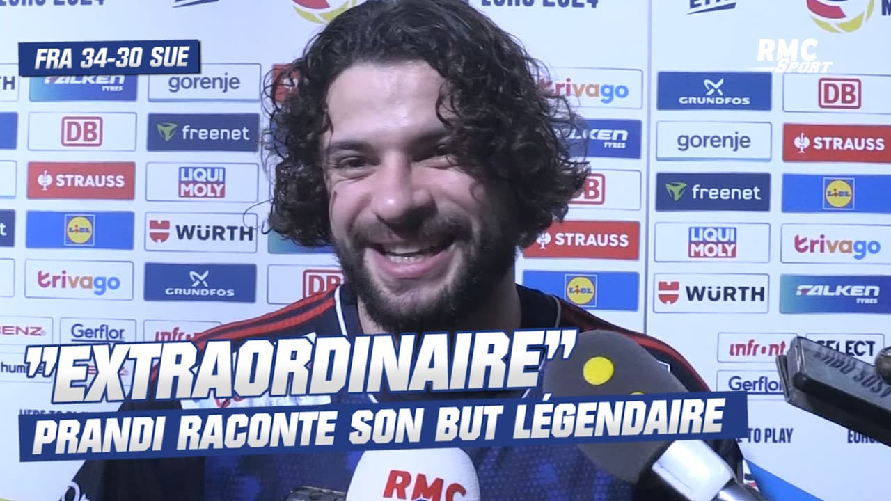 France 34-30 Suède (ap): "Extraordinaire" Prandi raconte son but ...