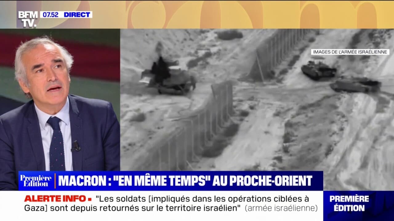 Tournée au Proche-Orient: le "en même temps" d'Emmanuel Macron