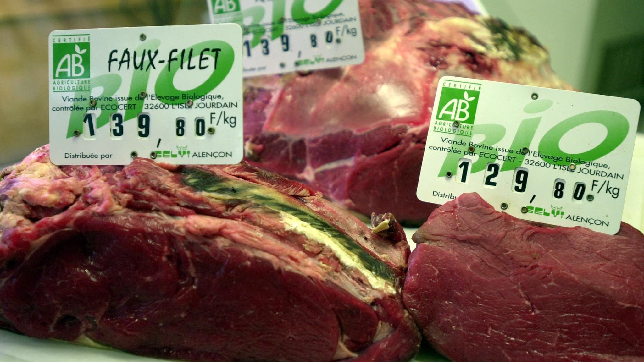 La viande bio séduit de plus en plus de Français