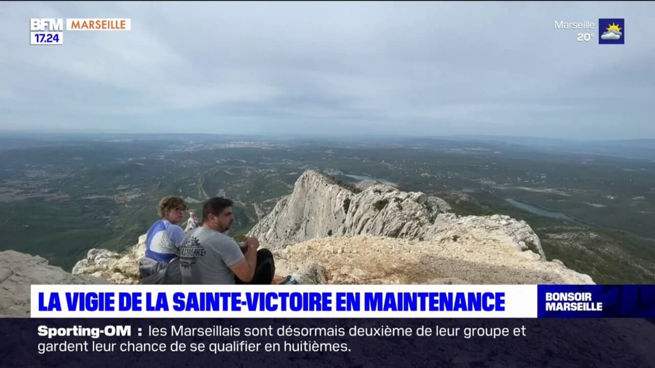 Bouches-du-Rhône: la vigie de la Sainte-Victoire en maintenance