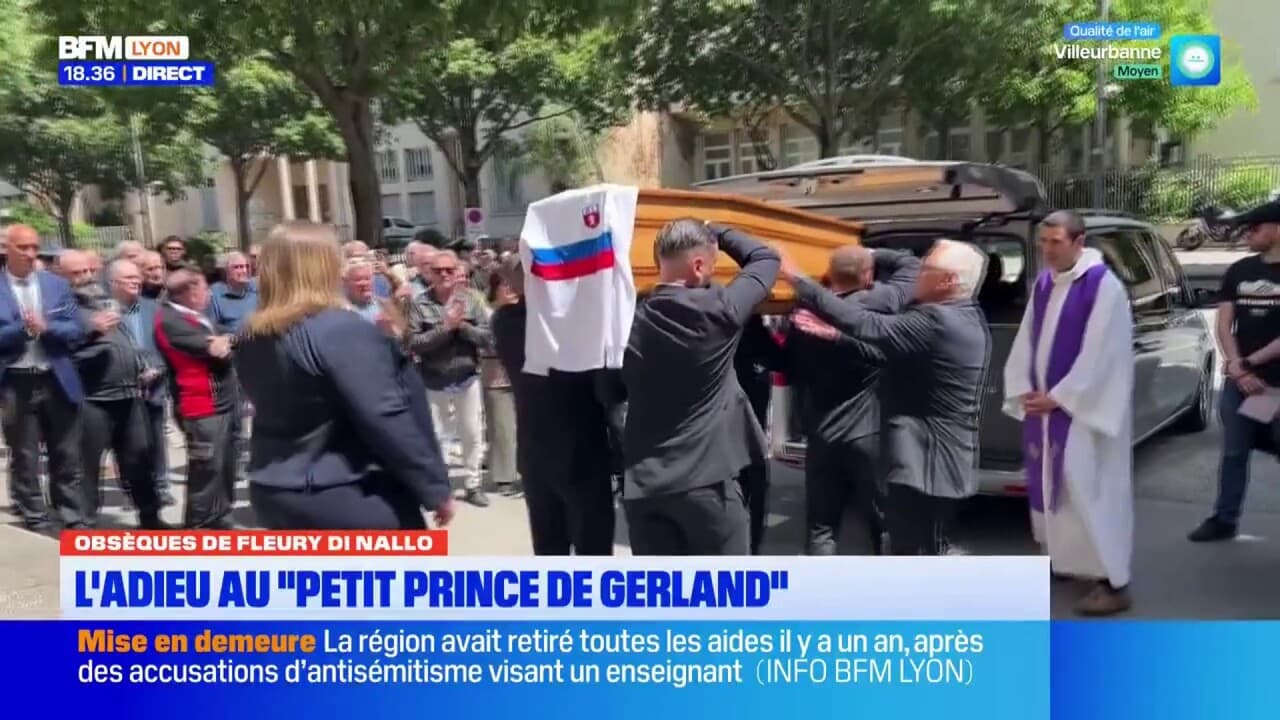 Obsèques de Fleury Di Nallo : L'adieu au "petit prince de Gerland"
