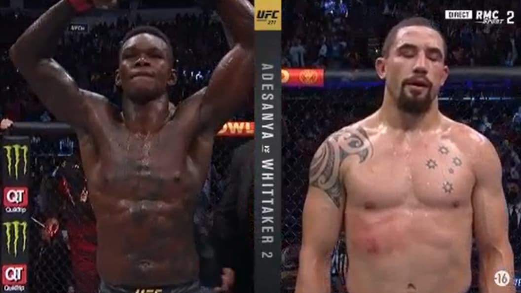 UFC: trop fort pour Whittaker, Adesanaya conserve sa ceinture