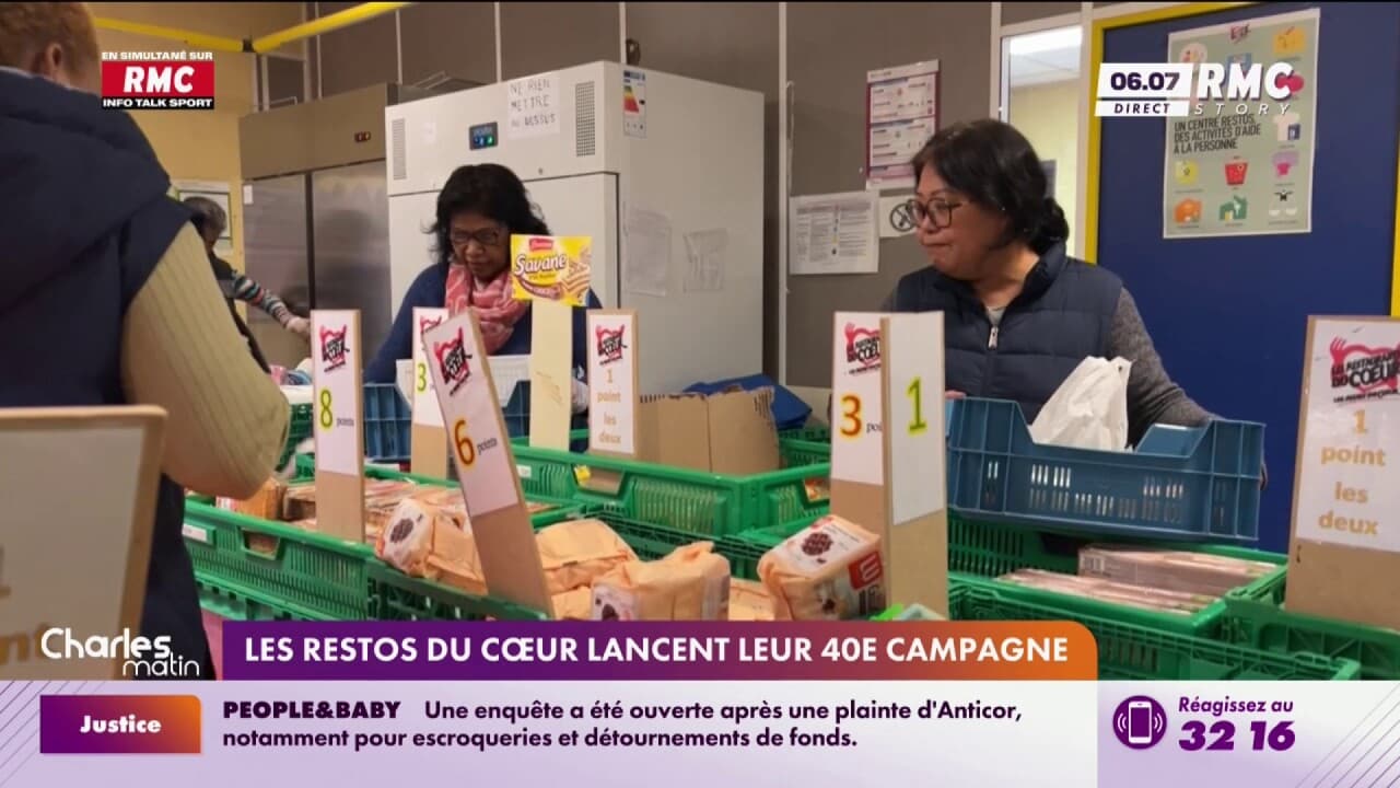 Les restos du cœur lancent leur 40ème campagne