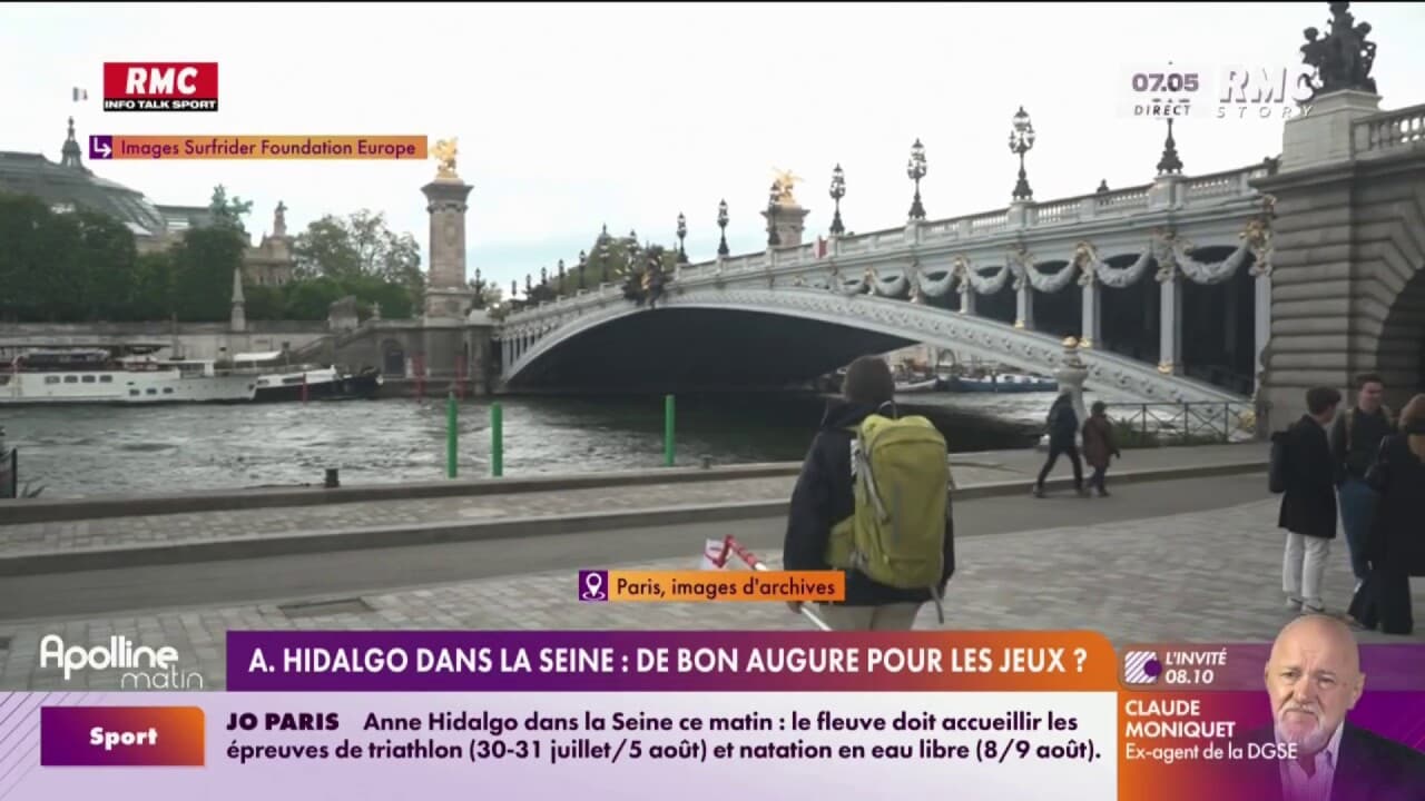 Anne Hidalgo dans la Seine: de bon augure pour les Jeux?