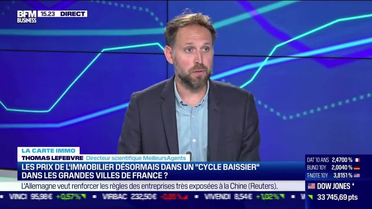 Thomas Lefebvre (MeilleursAgents ) : les prix de l'immobilier désormais ...