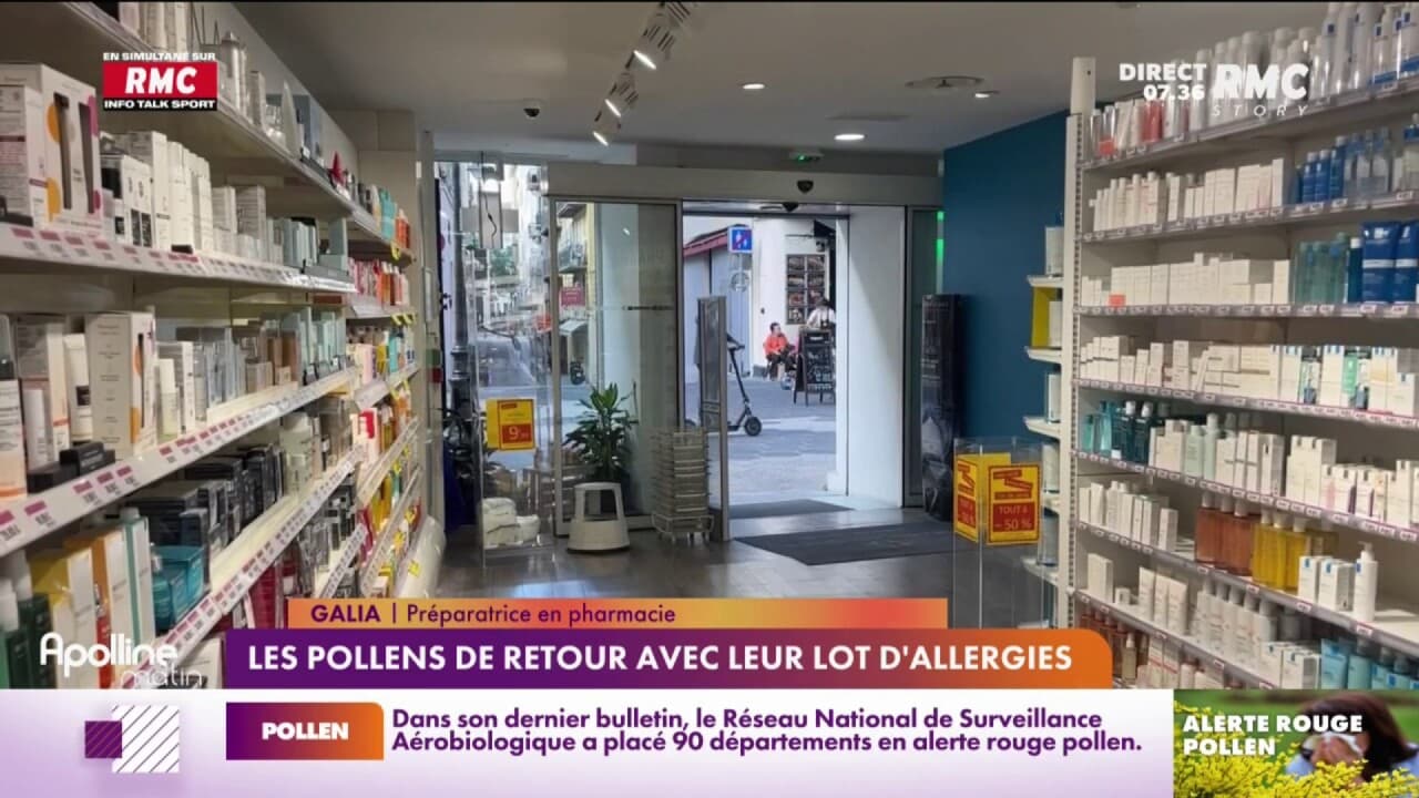 Les pollens de retour avec leur lot d'allergies