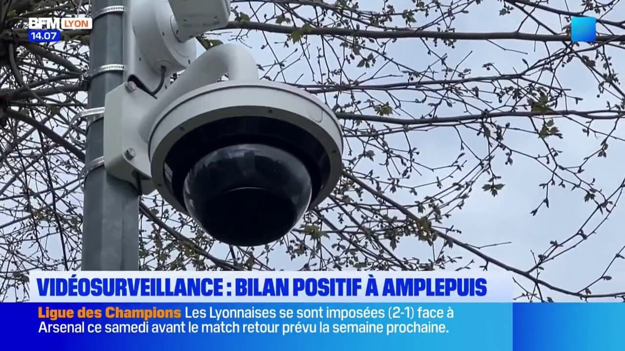 Amplepuis: un bilan positif après l'installation de caméras de vidéosurveillance