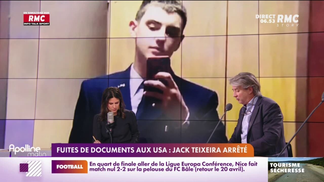 Portrait de Jack Texeira, arrêté dans l'affaire des fuites de documents ...