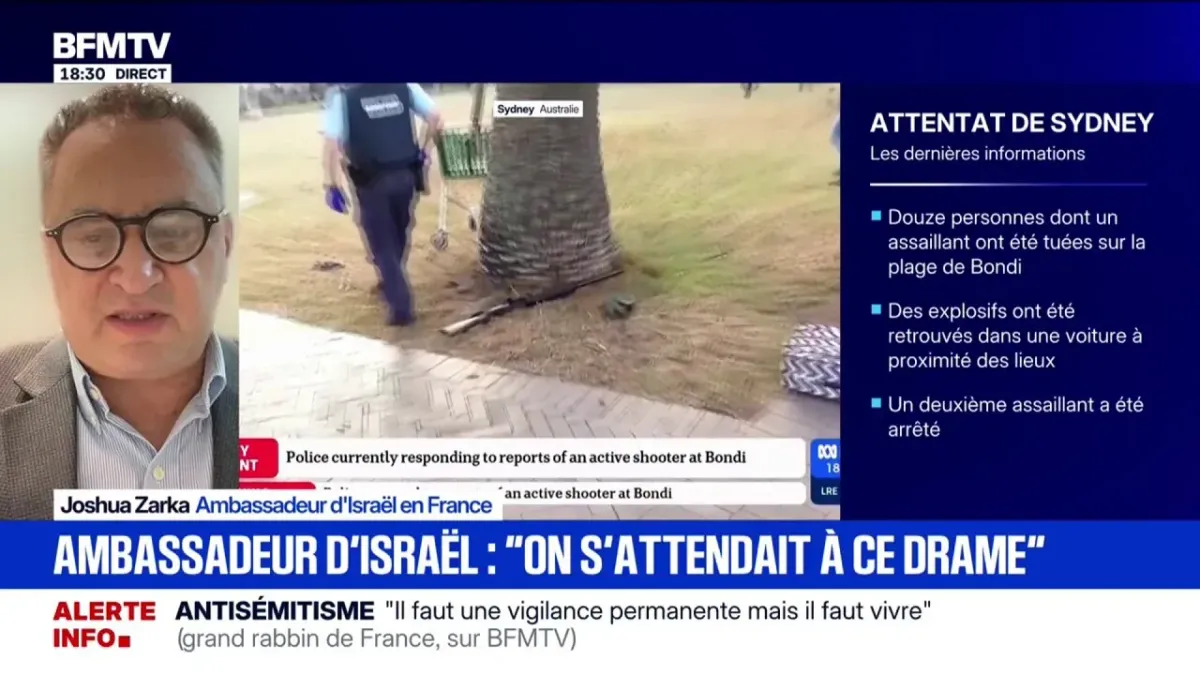 Fusillade à Sydney: "La chasse aux Juifs est ouverte à travers le monde ...