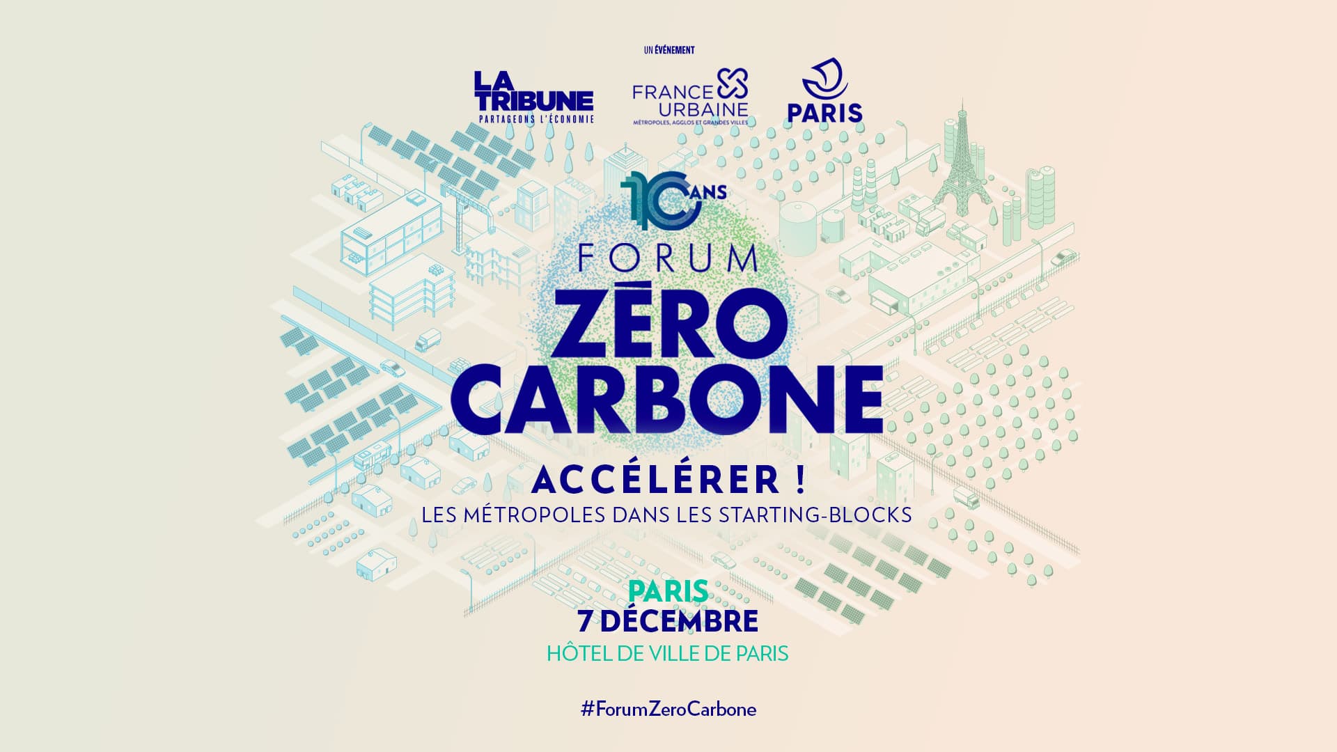 Forum Zéro Carbone en partenariat avec BFM Paris Île-de-France