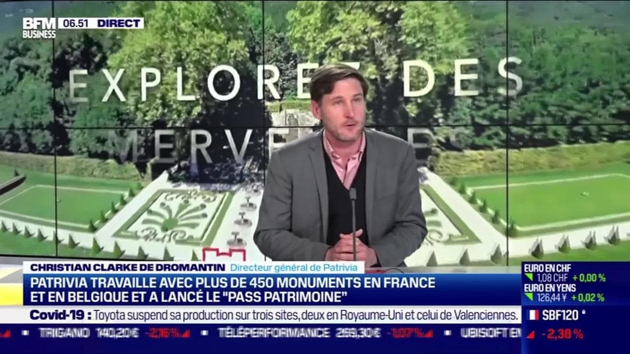 Christian Clarke de Dromantin (Patrivia) : La plateforme Patrivia propose une billetterie en ...