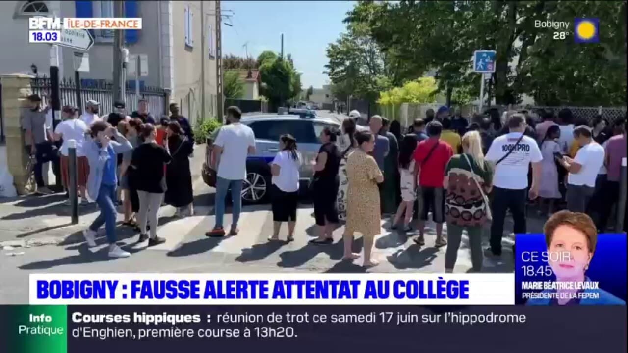 Seine-Saint-Denis: une fausse alerte attentat dans un collège de Bobigny