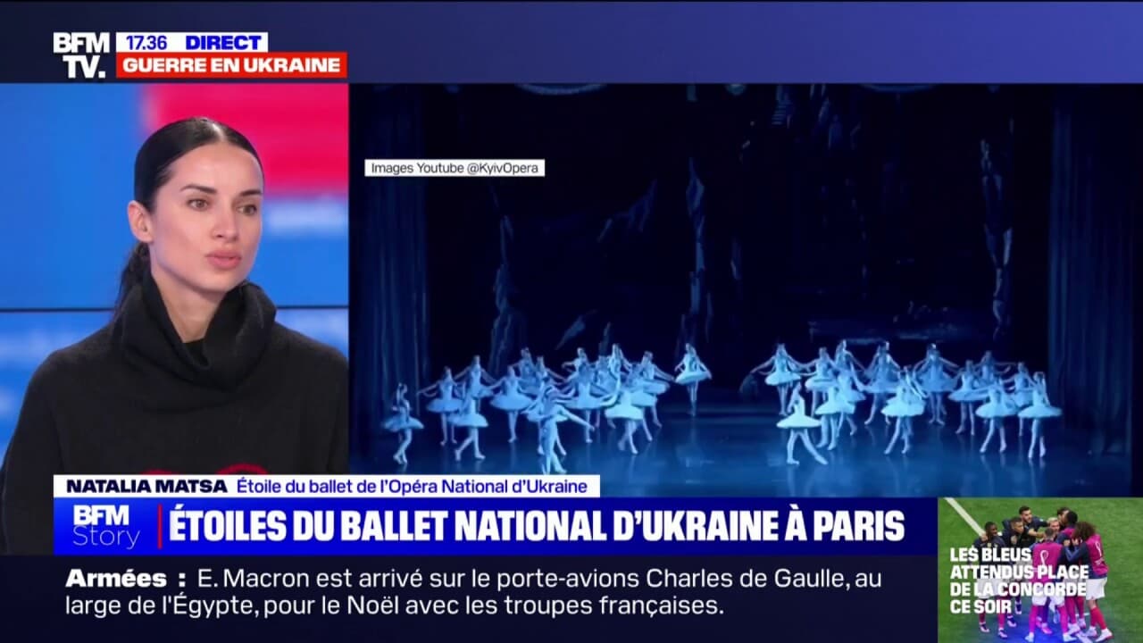Natalia Matsa, étoile du ballet de l'Opéra national d'Ukraine: "Il est difficile de continuer à ...