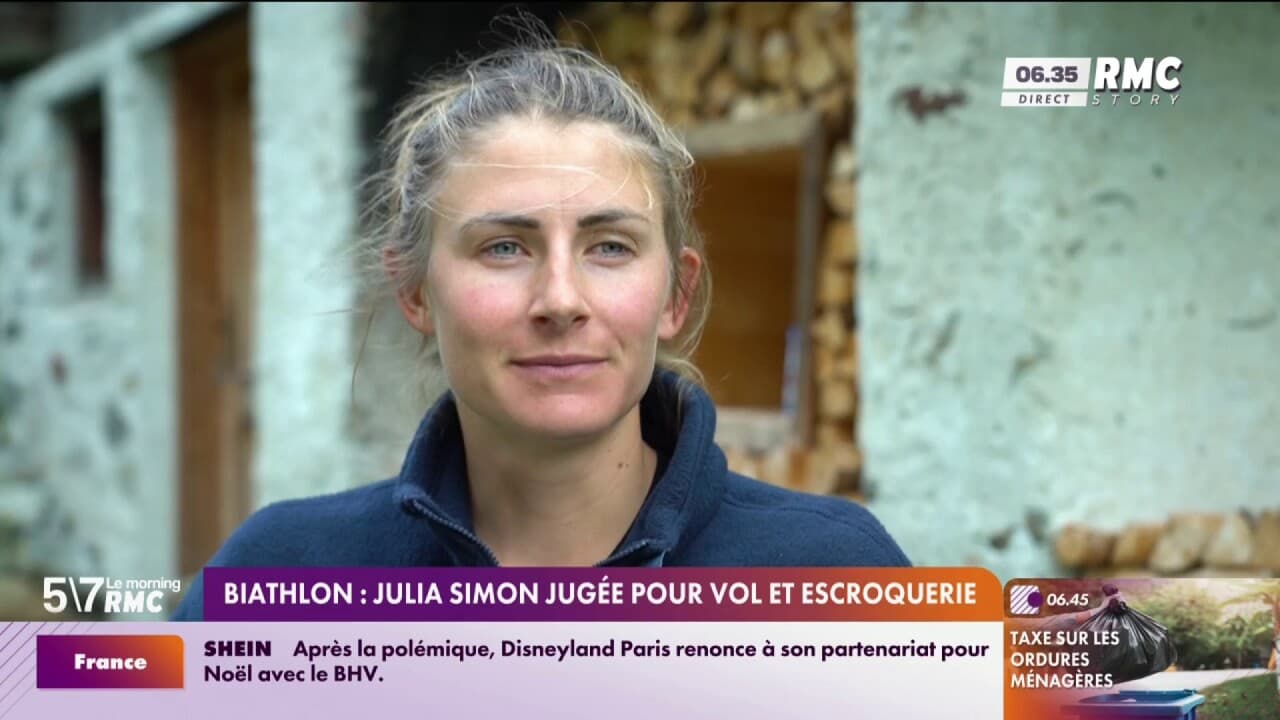 Biathlon : Julia Simon jugée pour vol et escroquerie